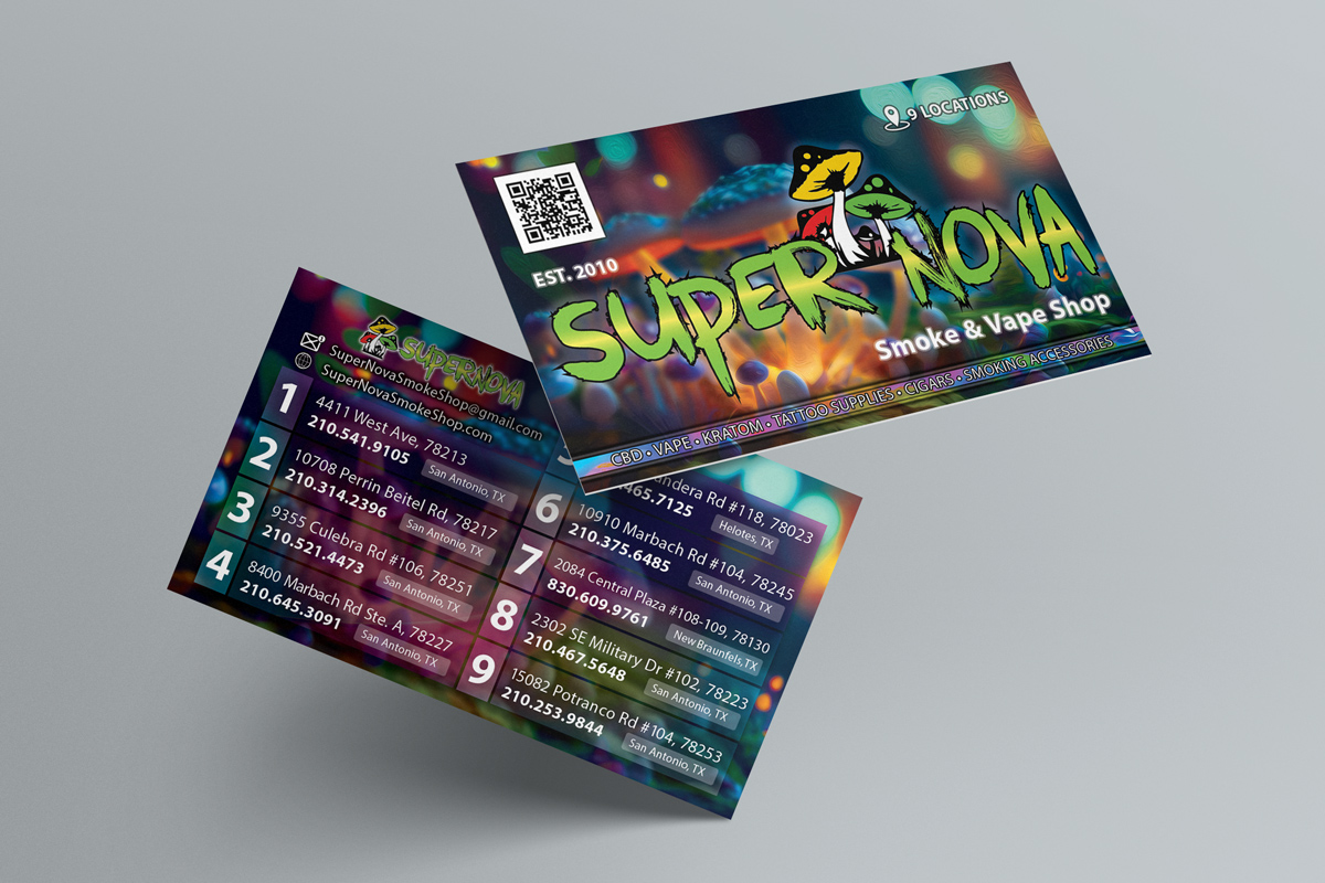 9 Location Business Card Design | DeltonChilds.com